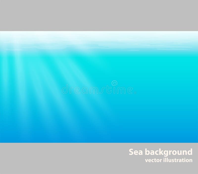 Fondo Del Mar, Ejemplo Del Vector Ilustración del Vector - Ilustración ...