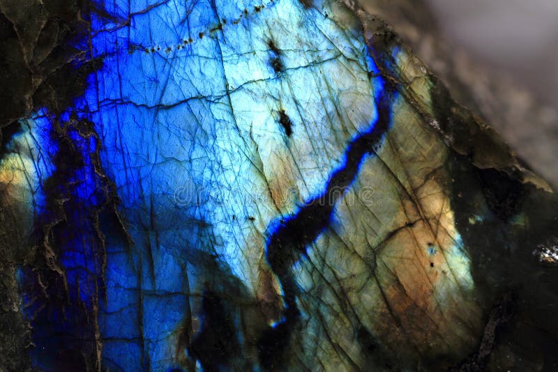 Fondo Del Minerale Della Labradorite Immagine Stock - Immagine di ...