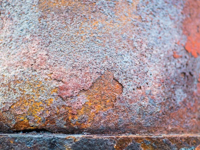 Fondo Del Moho Del Metal, Textura Del Moho Del Metal Imagen de archivo ...