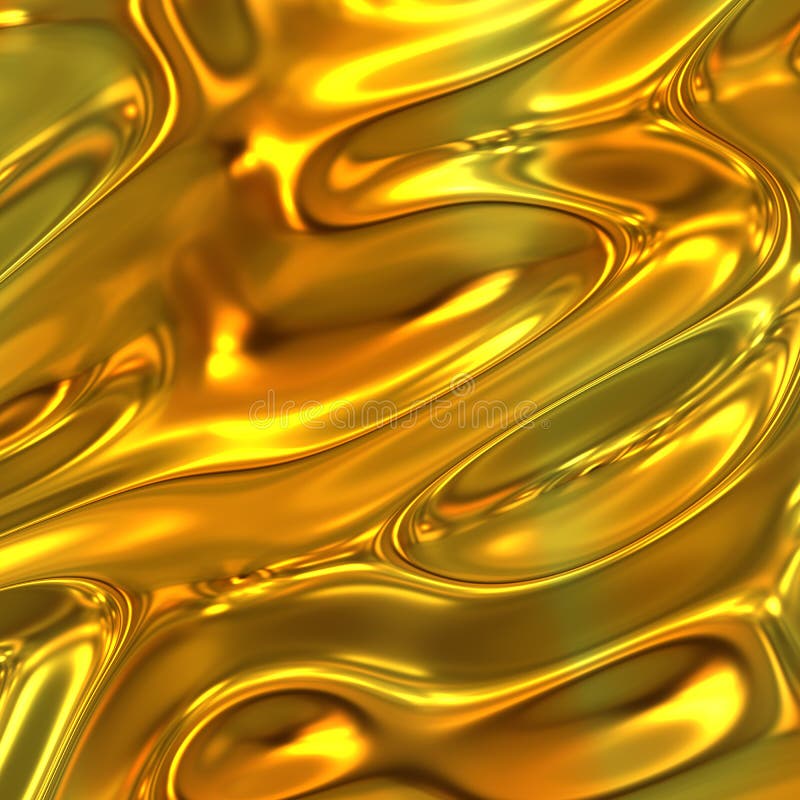 Fondo del oro del metal stock de ilustración. Ilustración de silueta ...