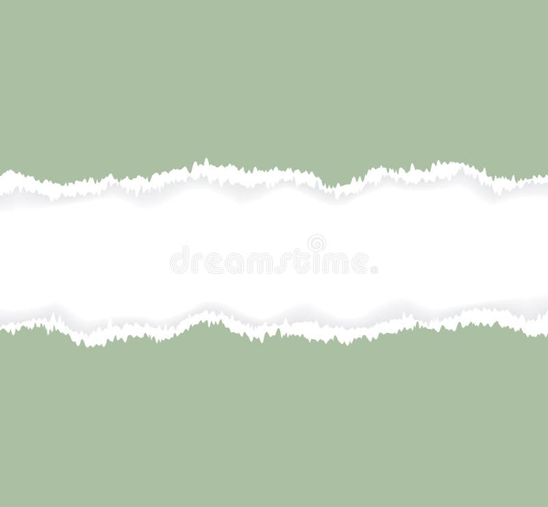 Fondo Del Papel Rasgado Verde Ilustración del Vector - Ilustración de ...