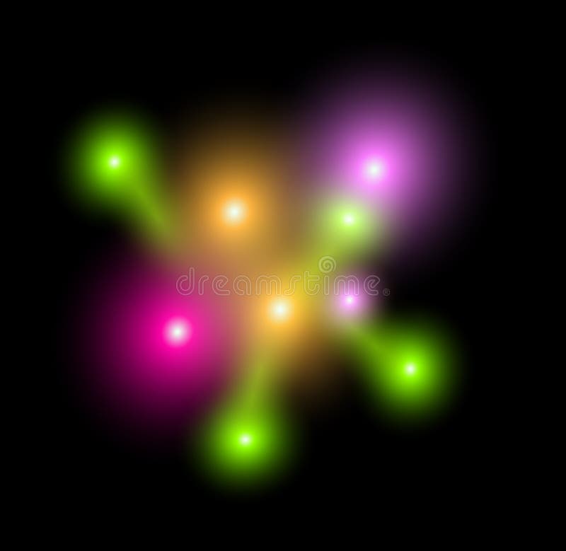 Fondo Del Plasma Del Vector. Elementos Del Laser. Ilustración del ...