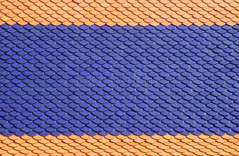 Fondo Del Tejado Del Templo Imagen de archivo - Imagen de cielo, rojo ...