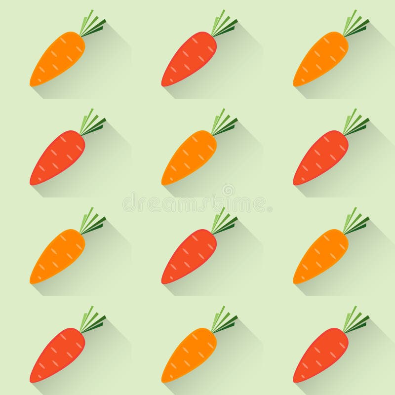 Fondo Del Vector De La Zanahoria Ilustración del Vector - Ilustración ...