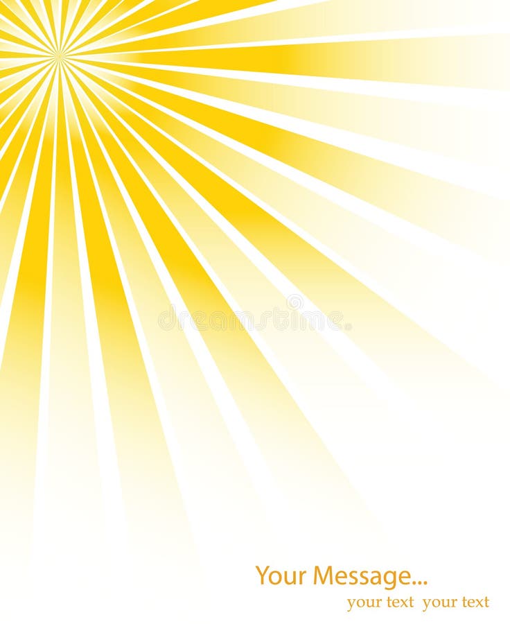 Fondo Del Vector Del Resplandor Solar Ilustración del Vector ...