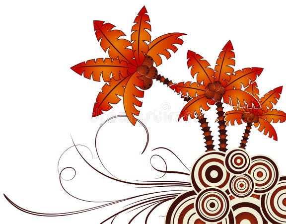 Fondo del verano ilustración del vector. Ilustración de wallpaper - 5264419