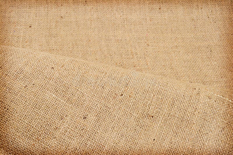 Fondo De La Vendimia De La Lona Del Yute De La Arpillera Foto de ...