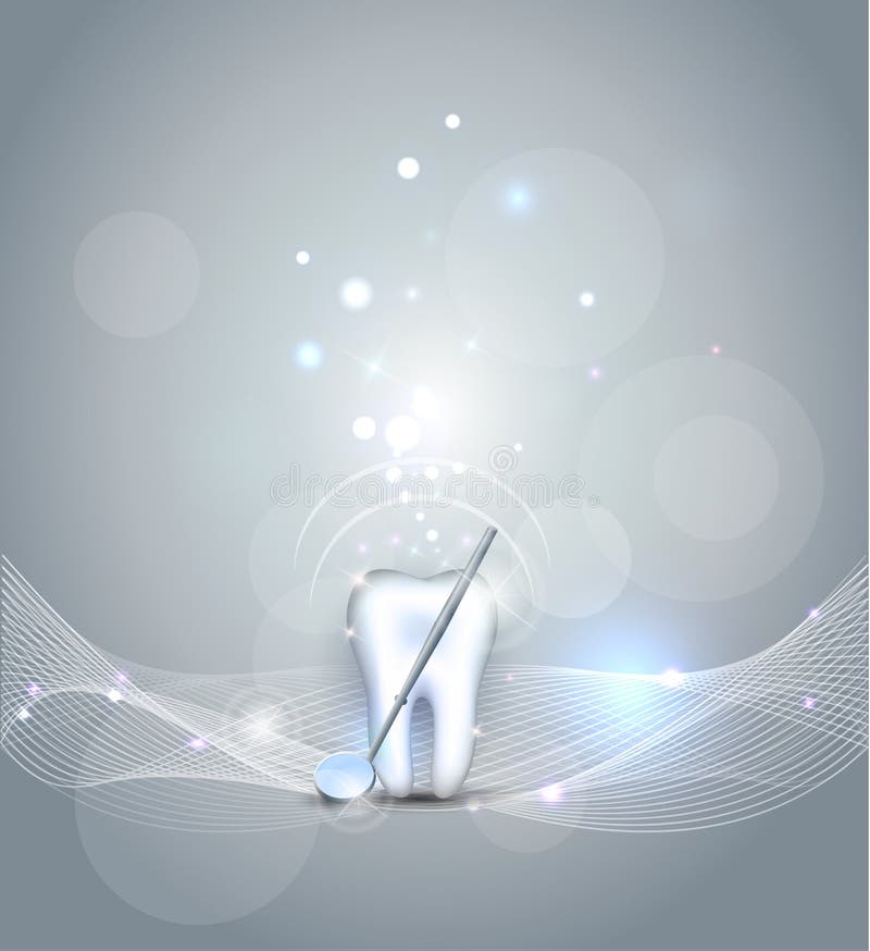 Fondo dental hermoso ilustración del vector. Ilustración de medicina ...