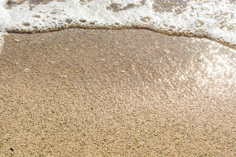 Fondo Di Struttura Della Sabbia Di Mare Immagine Stock - Immagine di ...