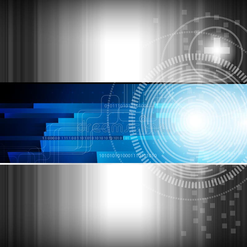 Fondo digital abstracto ilustración del vector. Ilustración de modelo ...