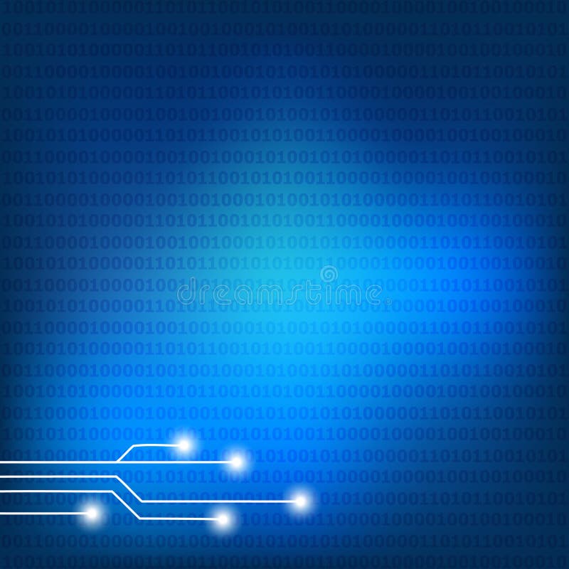 Fondo digital abstracto. ilustración del vector. Ilustración de matriz ...