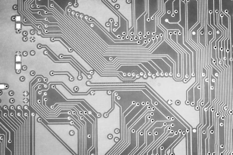 Fondo Digital Del Circuito Gris Abstracto Imagen de archivo - Imagen de ...