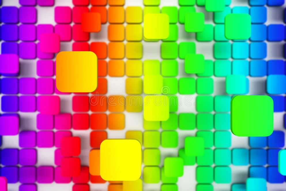 Fondo embaldosado colorido stock de ilustración. Ilustración de cobarde ...