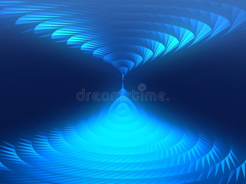 Espirales Abstractos Azules Ilustración del Vector - Ilustración de ...