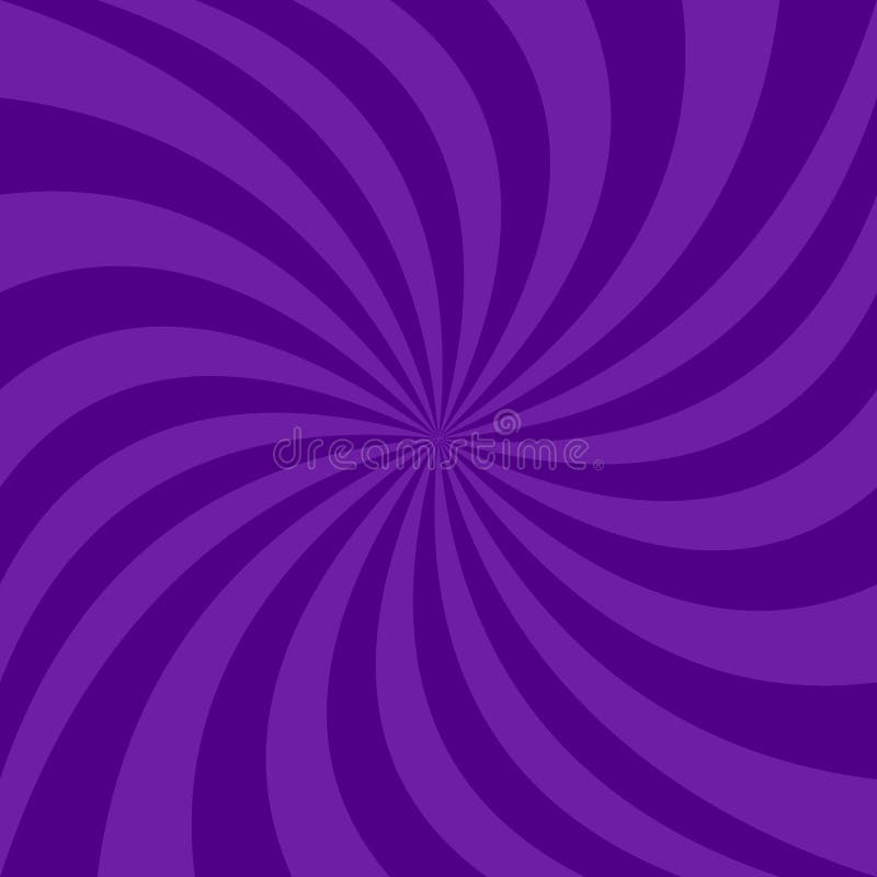Fondo Espiral De Rayos Curvos Morados Oscuros Ilustración del Vector ...