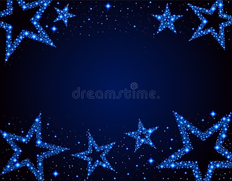 Fondo estrellado ilustración del vector. Ilustración de elemento - 33340266