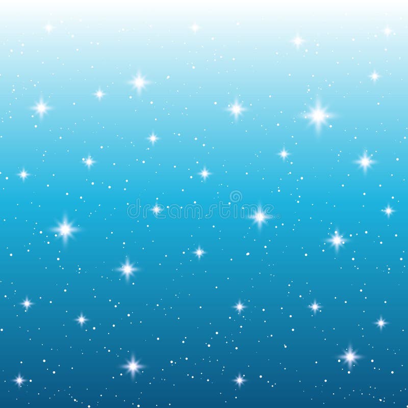 Fondo Estrellado Abstracto De Las Luces Ilustración del Vector ...