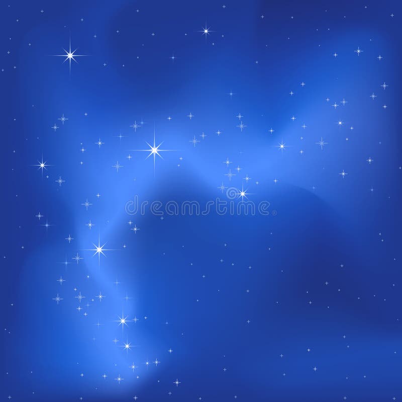 Cielo Estrellado Fondo Estrellado Ilustraciones Stock, Vectores, Y ...