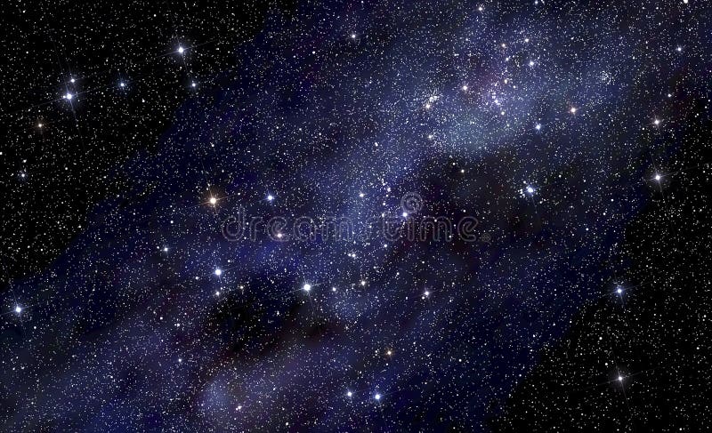 Universo Blanco Y Negro Abstracto, Estrellas Brillantes, Cielo ...