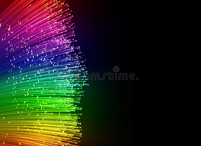 Fondo a fibra ottica fotografia stock. Immagine di digitale - 33357758