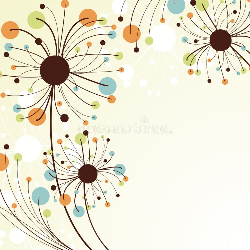 Fondo floral ilustración del vector. Ilustración de flor - 17731415