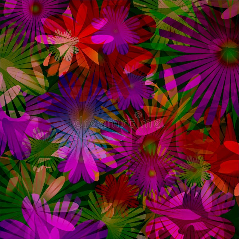 Fondo floral stock de ilustración. Ilustración de floral - 623065