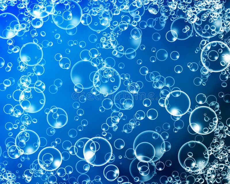 Fondo Formado Por Las Burbujas Stock de ilustración - Ilustración de ...