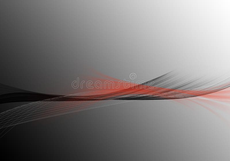 Onda Rojo-gris. Antecedentes. Ilustración del Vector - Ilustración de ...