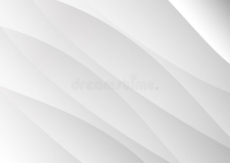 Fondo Gris Abstracto De La Curva Ilustración del Vector - Ilustración ...