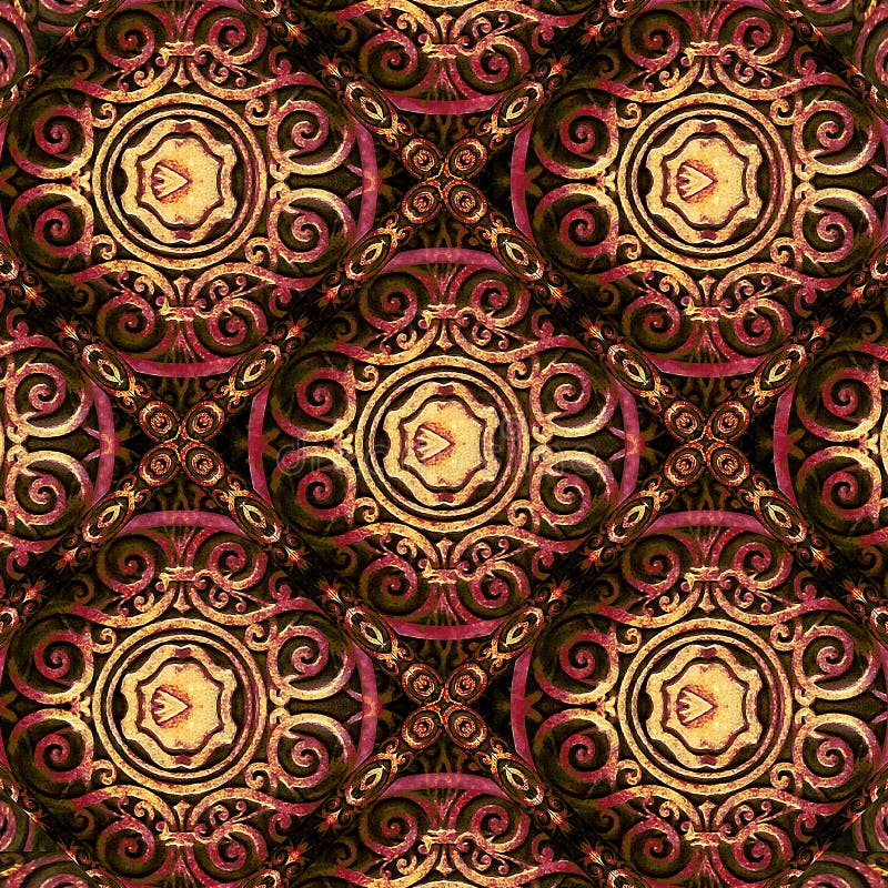 Fondo Islámico Del Estilo Del Arabesque Stock de ilustración ...