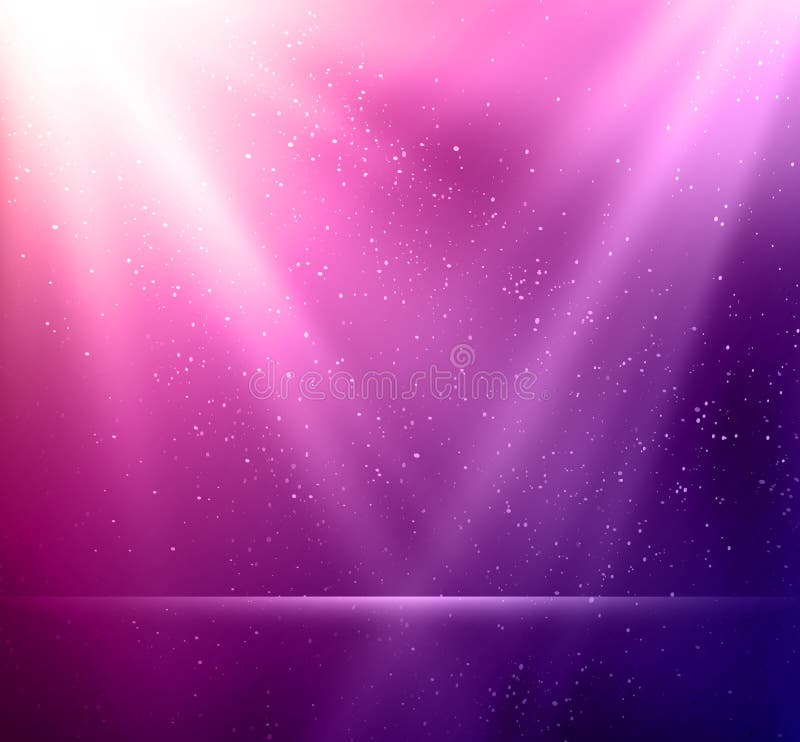 Fondo Ligero Violeta Mágico Abstracto Ilustración del Vector ...