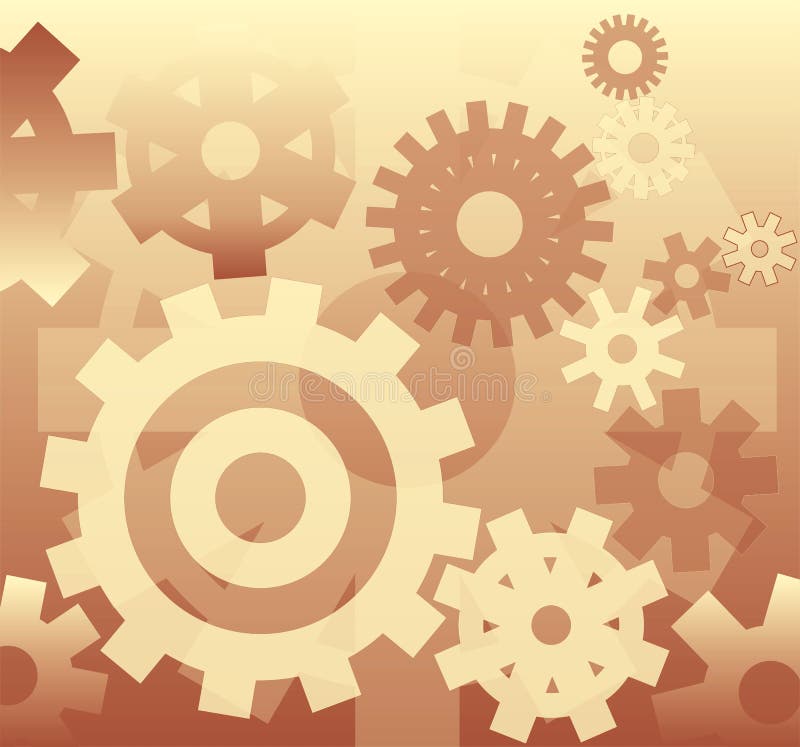 Mecanismo (vector) ilustración del vector. Ilustración de maquinaria ...