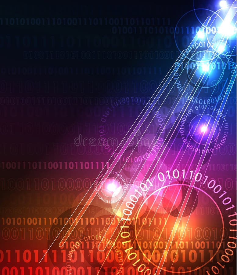 Alto Ejemplo Del Vector Del Fondo Del Negocio De La Informática Del ...