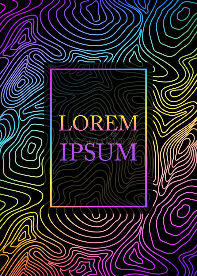 Fondo moderno colorido ilustración del vector. Ilustración de adornado ...