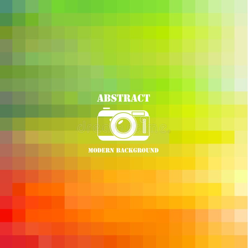 Fondo Moderno Colorido Del Mosaico Ilustración del Vector - Ilustración ...