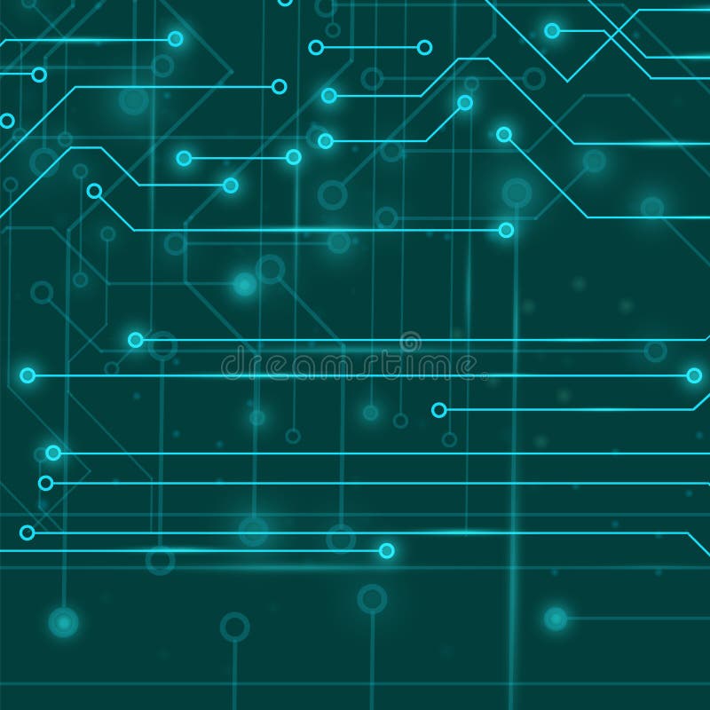 Fondo Moderno De La Informática Ilustración del Vector - Ilustración de ...