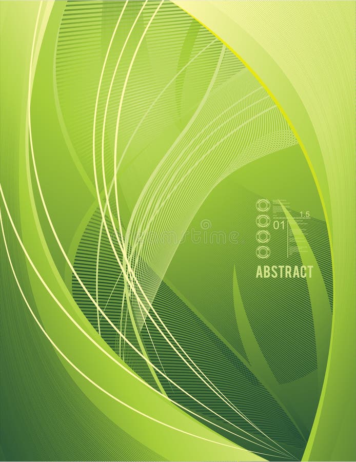 Fondo Moderno Verde Del Vector Ilustración del Vector - Ilustración de ...