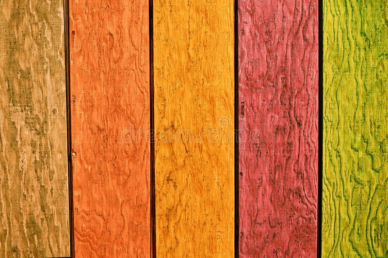 Fondo Multi De Madera Del Color Foto de archivo - Imagen de anaranjado ...