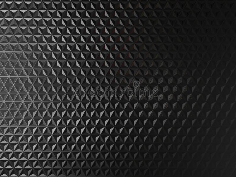 Fondo negro del metal stock de ilustración. Ilustración de fondo - 37961944