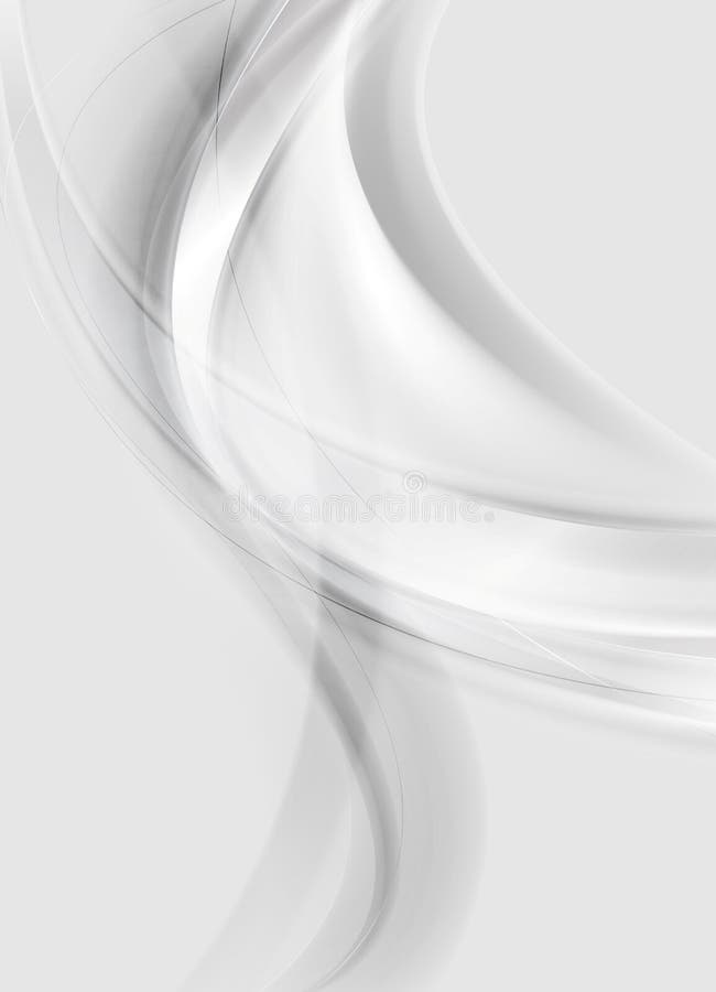 Fondo Ondulado De La Perla Gris Lisa Ilustración del Vector ...