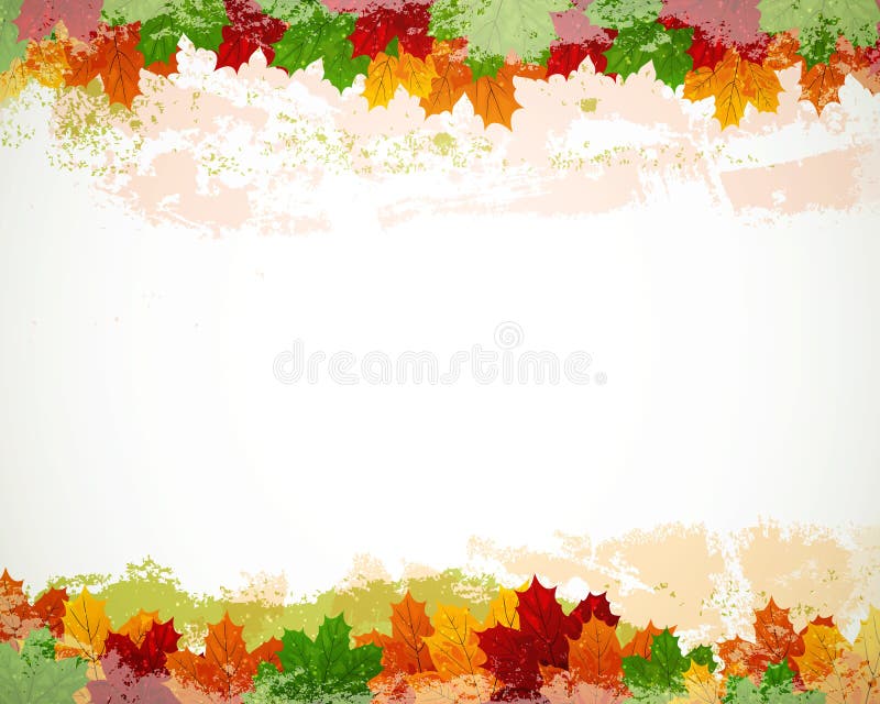 Fondo otoñal stock de ilustración. Ilustración de brillante - 32149892