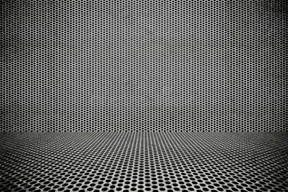 Fondo oxidado del hierro stock de ilustración. Ilustración de perforado ...