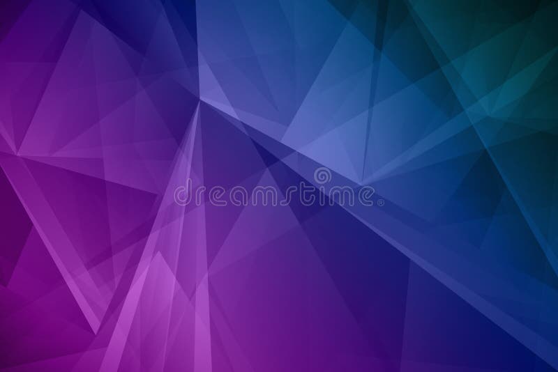 Fondo Poligonal Violeta Y Azul Abstracto Stock de ilustración ...