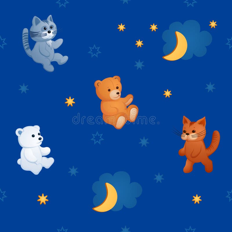 Fondo puerile illustrazione di stock. Illustrazione di carino - 49382641