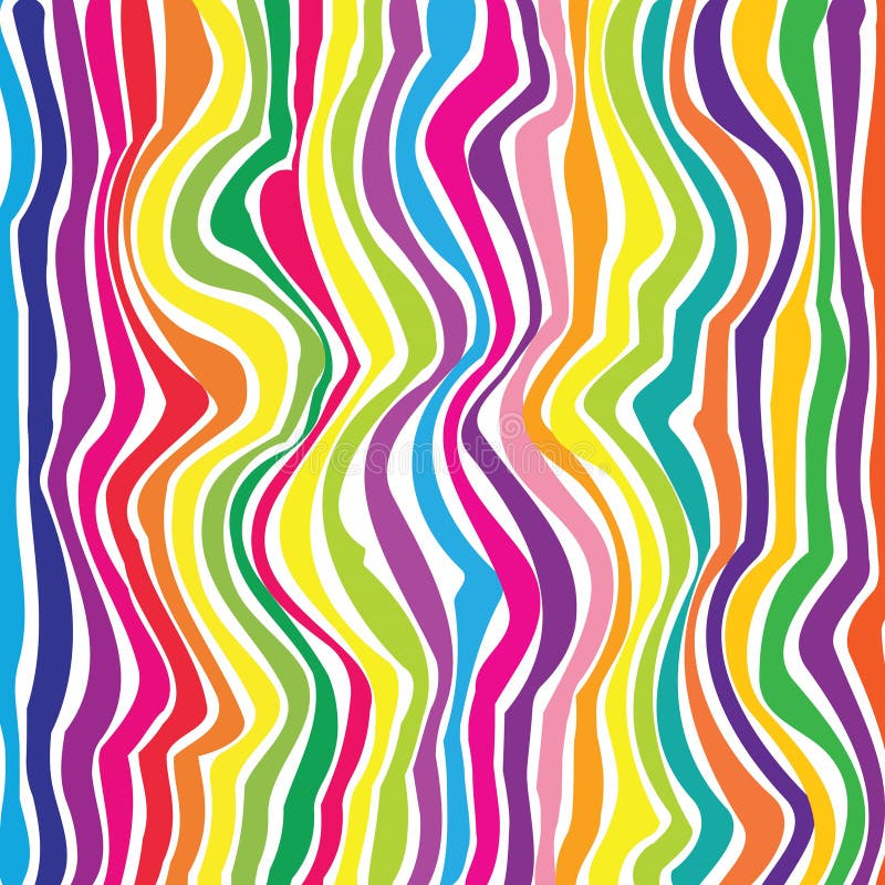 Fondo rayado colorido stock de ilustración. Ilustración de retro - 34218133
