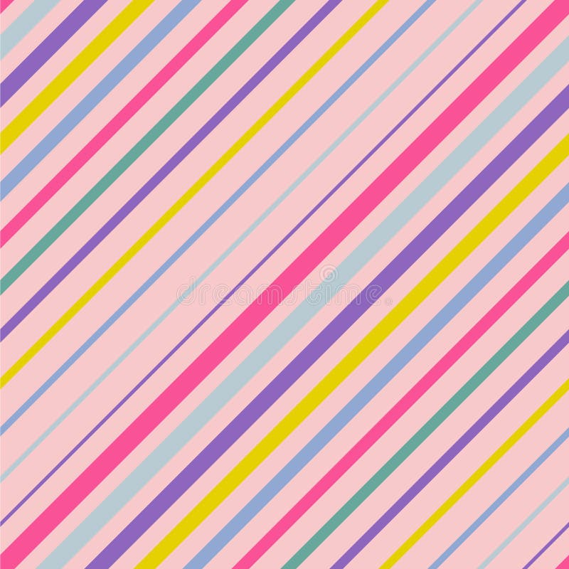 Fondo Rayado Diagonal Colorido Abstracto Ilustración del Vector ...