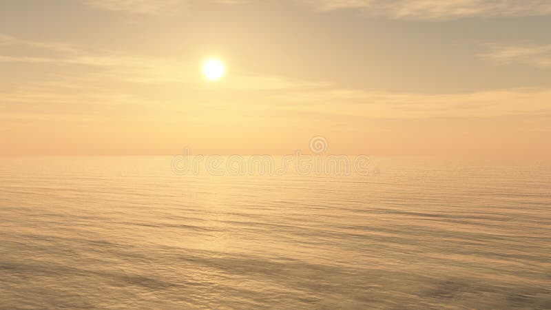 Fondo Relajante De La Puesta Del Sol Stock de ilustración - Ilustración ...