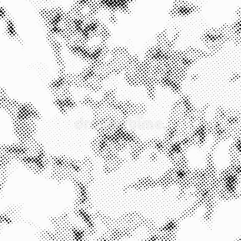 Fondo Retro De Semitono Torcido Lunar Del Grano Ilustración del Vector ...