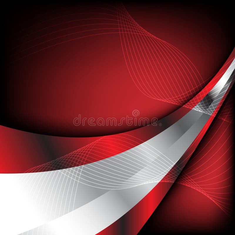Fondo Rojo Abstracto. Ejemplo Del Vector Ilustración del Vector ...