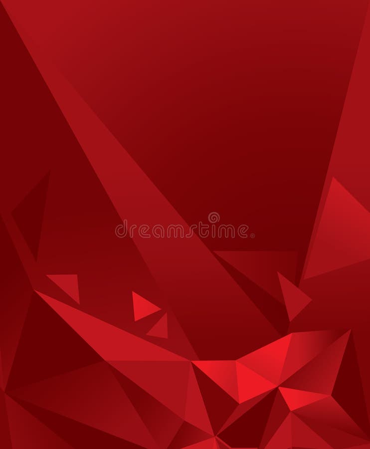Fondo Rojo Abstracto Del Vector Ilustración del Vector - Ilustración de ...